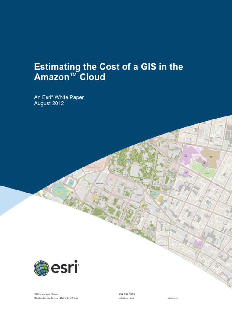 Estimating Cost Gis Cloud | PDF | Arc Gis | Cloud Computing