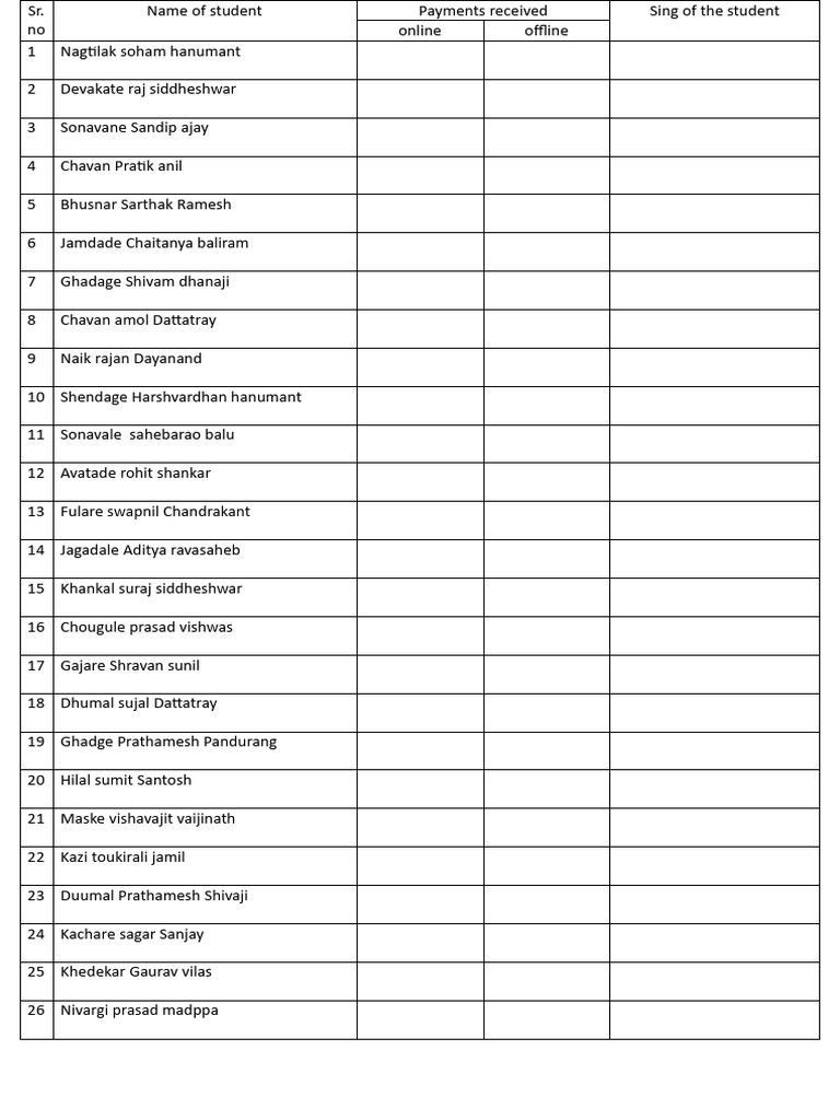 Payment Received | PDF