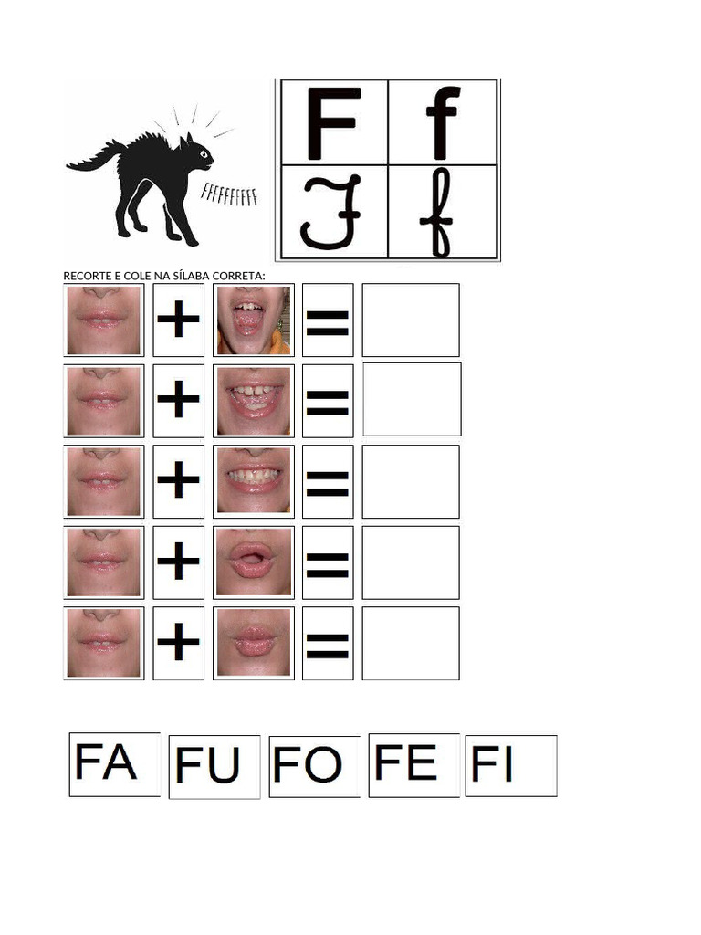 Letra F | PDF