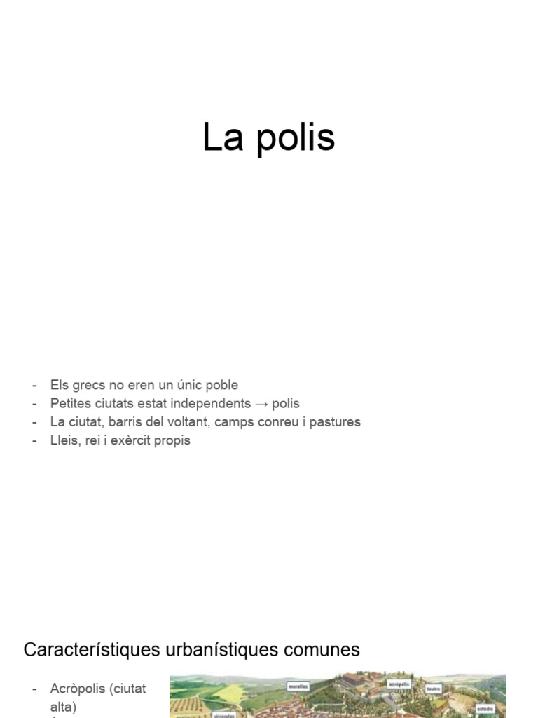 Presentació La Polis Grega | PDF