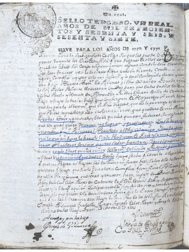 Testamento de Javier Loveda | PDF
