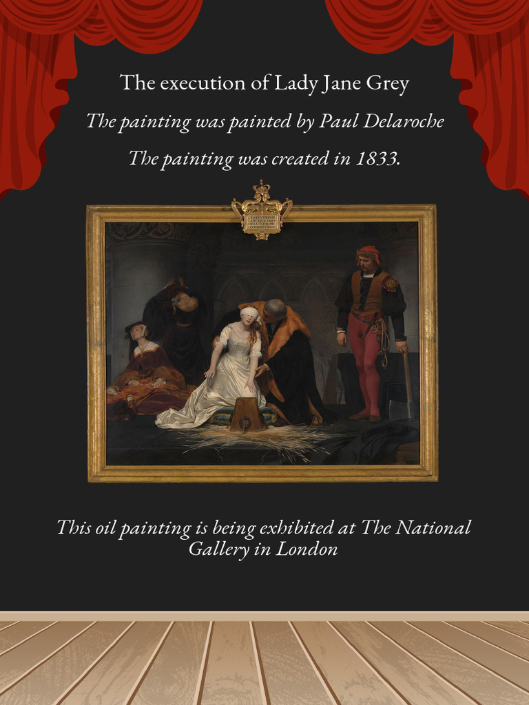 Execution of Lady Jane Grey Painting | PDF