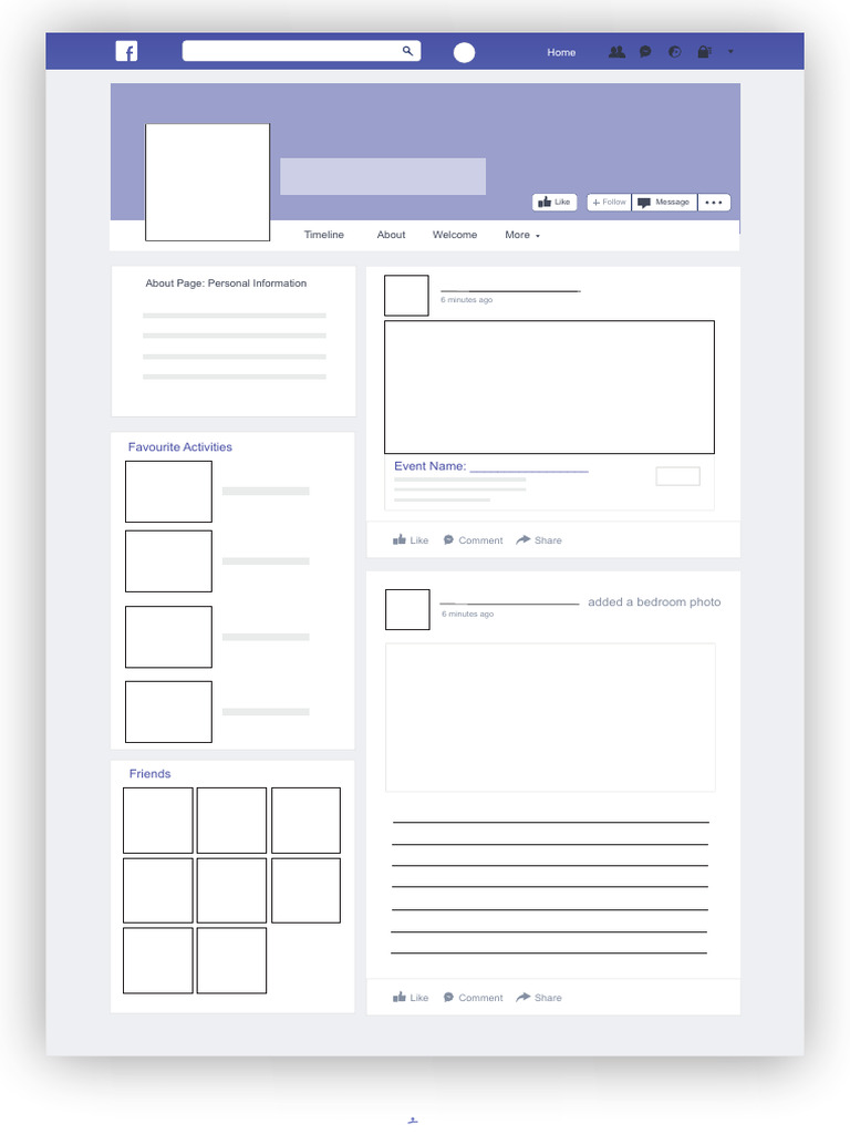 Perfil de Facebook PDF | PDF