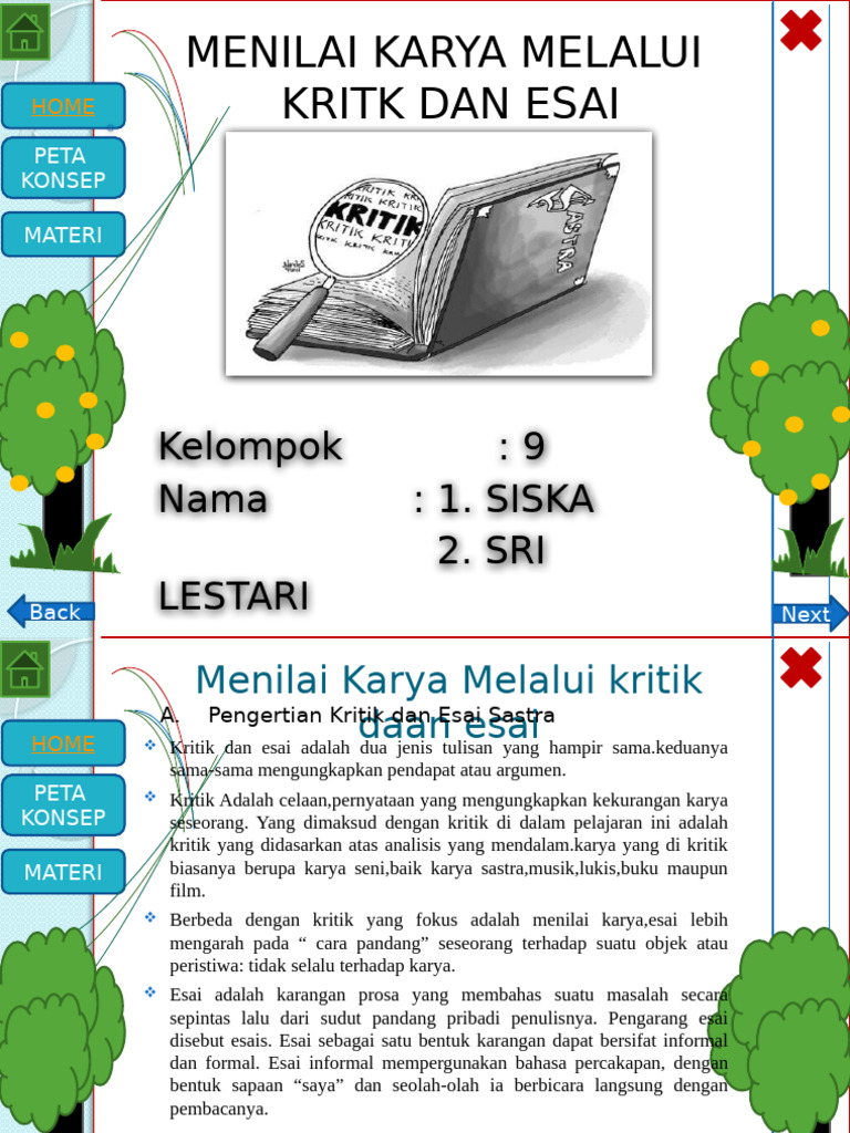 Menilai Karya Melalui Kritik Dan Esai | PDF