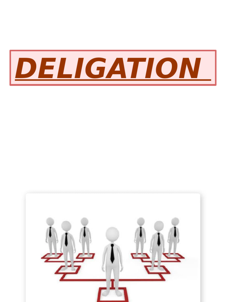 Understanding Deligation in Management | PDF