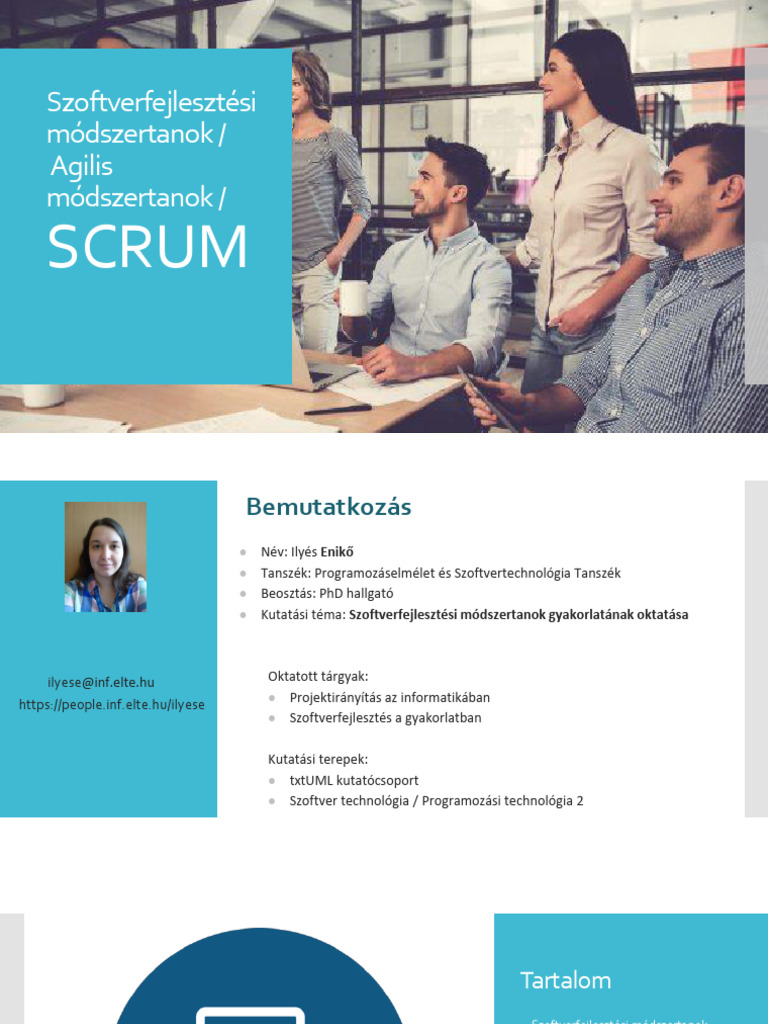 Scrum | PDF