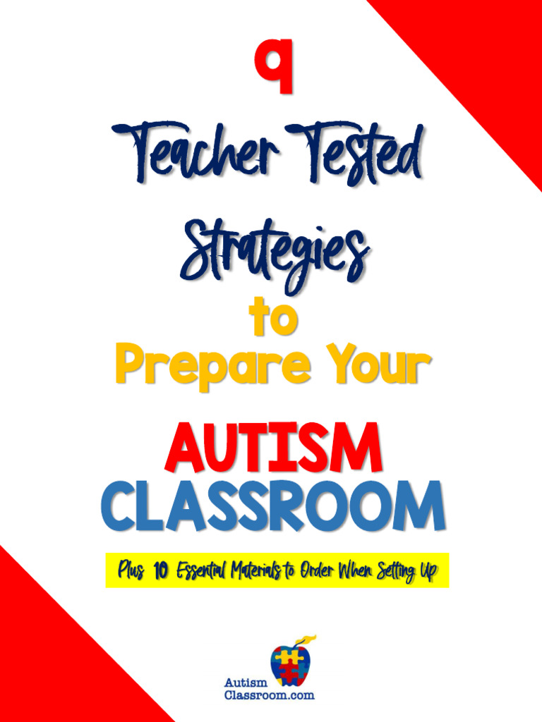 9 Strategies for Autism Classrooms | PDF