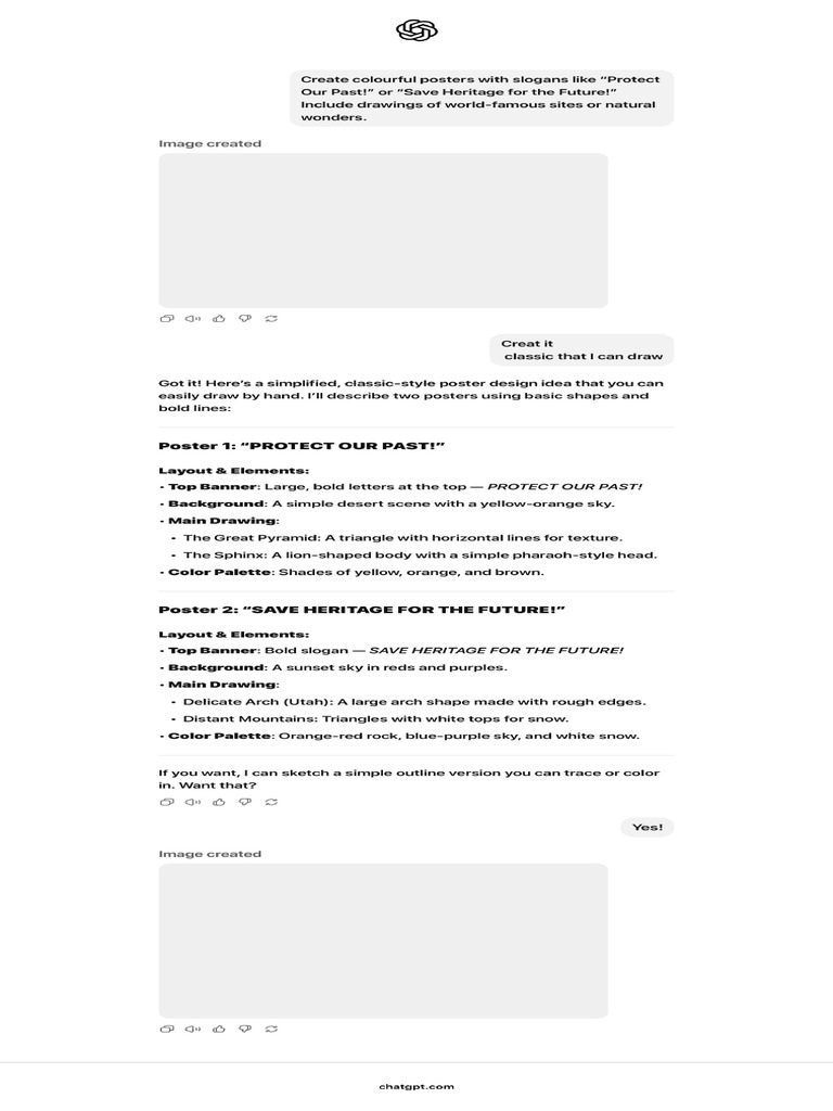 Heritage Protection Poster Ideas | PDF