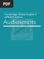 Cambridge Global English Workbook 3 | PDF