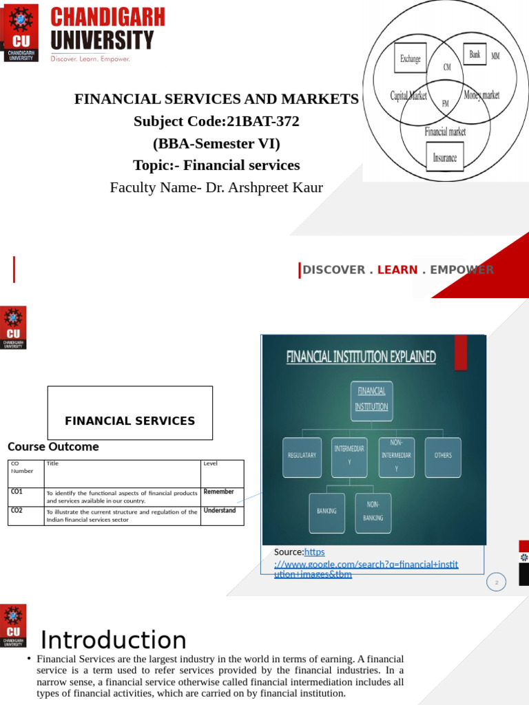 2.1 Introduction To Financial Services | PDF | Banks | Mobile Device