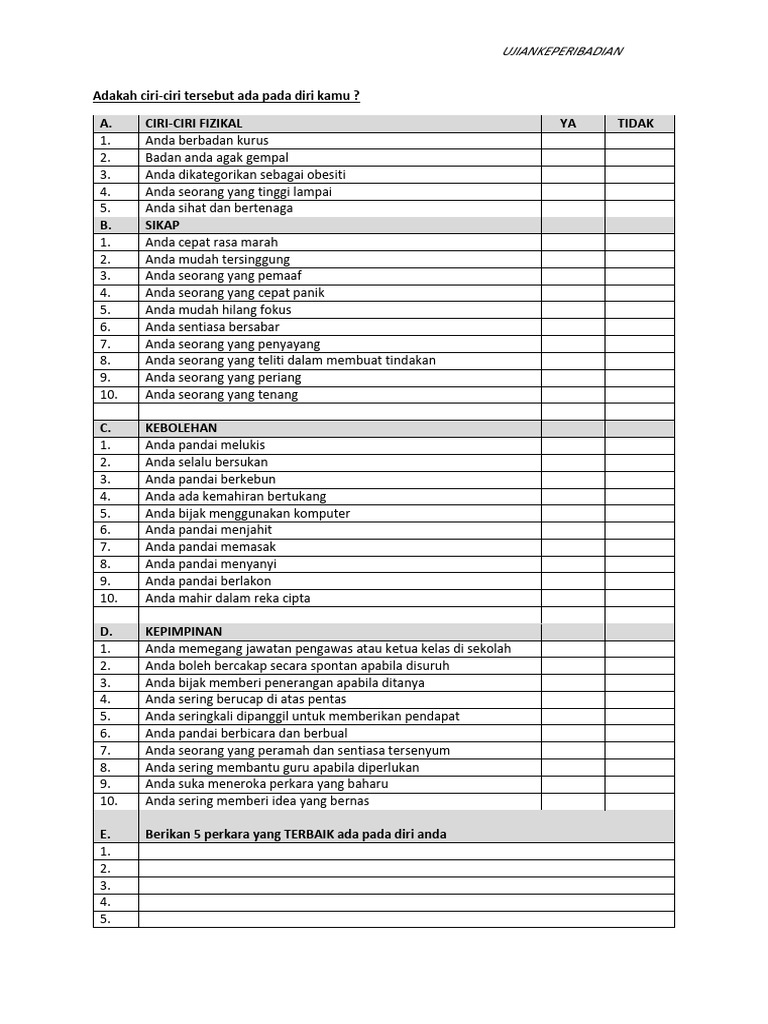Insaniah Ukkm PKSK | PDF
