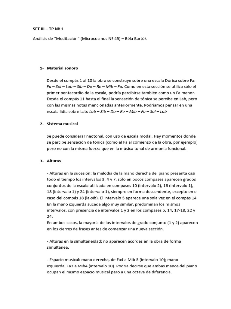 SET III - TP1 | PDF | Escala (música) | Intervalo (música)