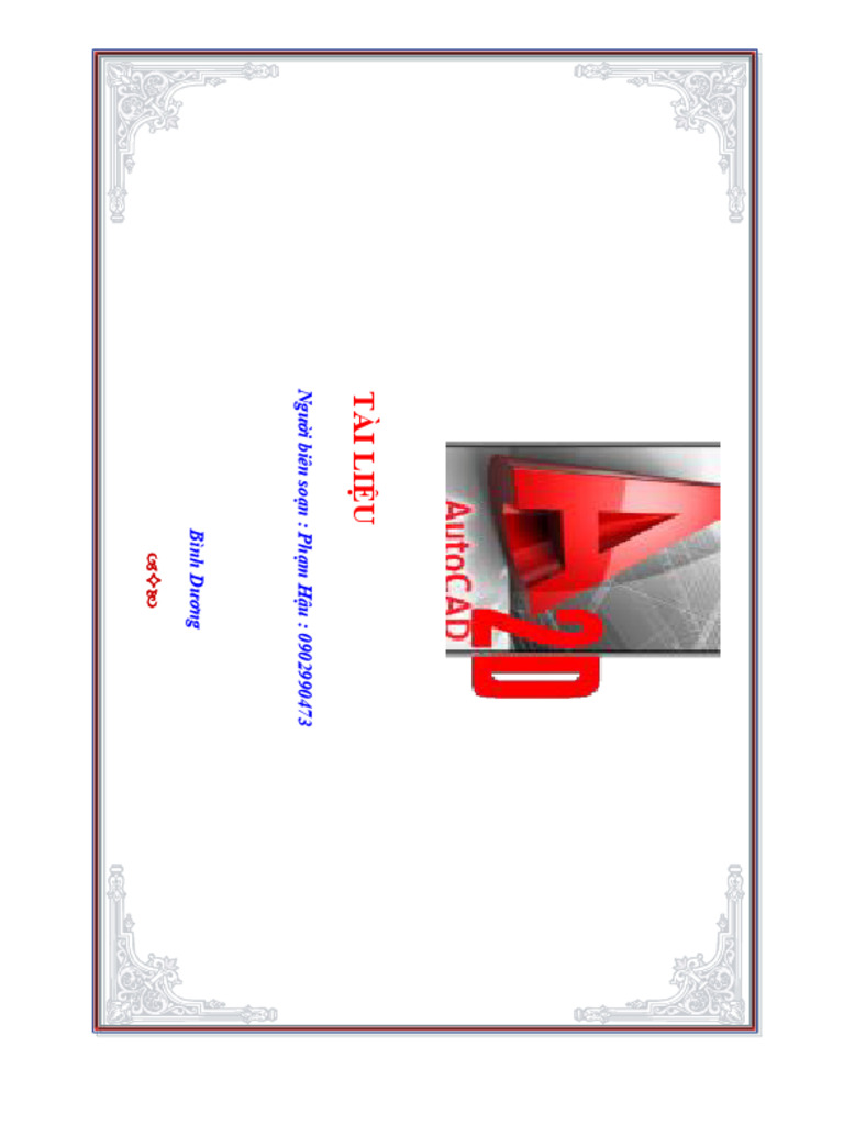Bai Tap Cad 2d-Hau | PDF