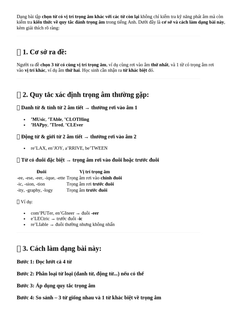 Ôn tập đề cương Anh 6 | PDF