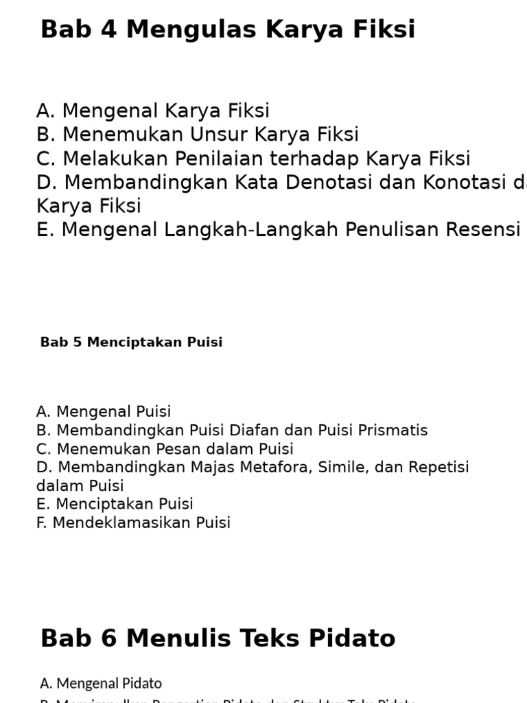 PETA MATERI SEM 2 [Autosaved] | PDF