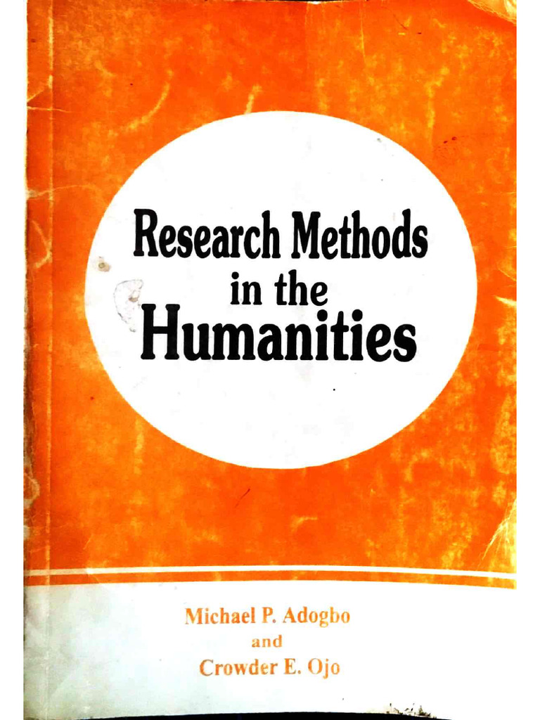 Research Methods in the Humanities | PDF