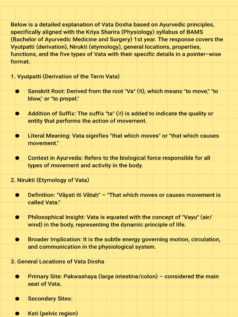 Vata | PDF
