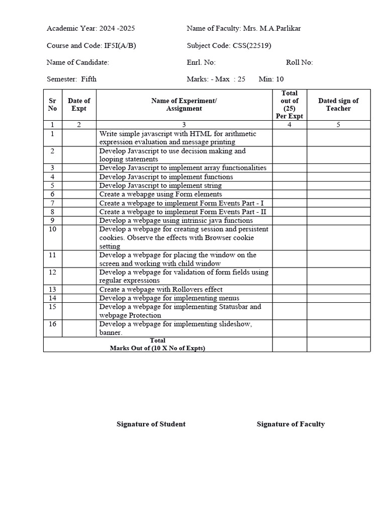 Index Css Manual | PDF
