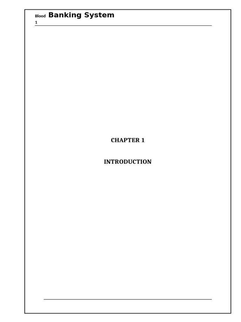 Blood Bank Documentation | PDF | Net Beans | Applications & Software