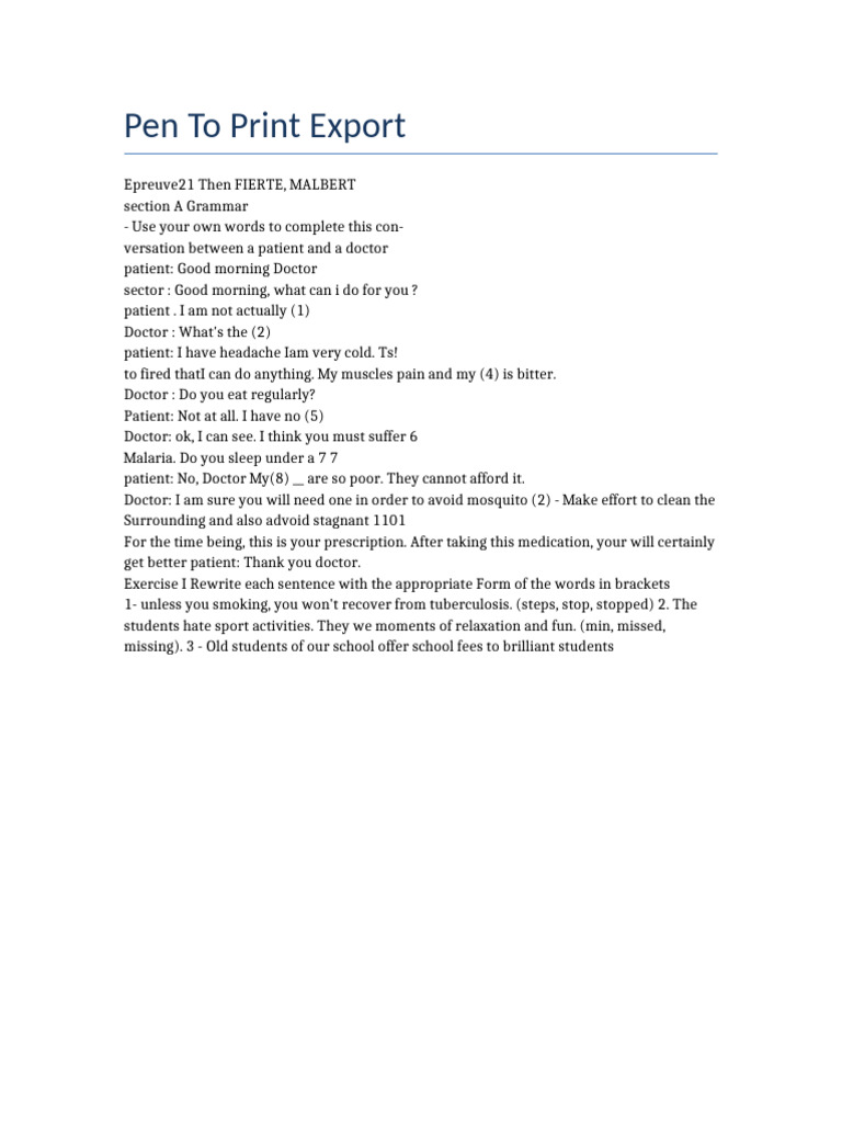 Pen2Print-Export | PDF