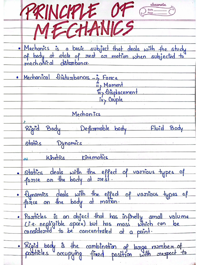 NEC NOTE Statics | PDF
