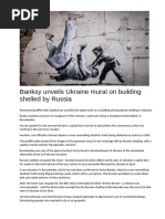 Banksy | PDF | Graffiti | Peace