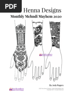 Beginner's Henna Practice Guide | PDF