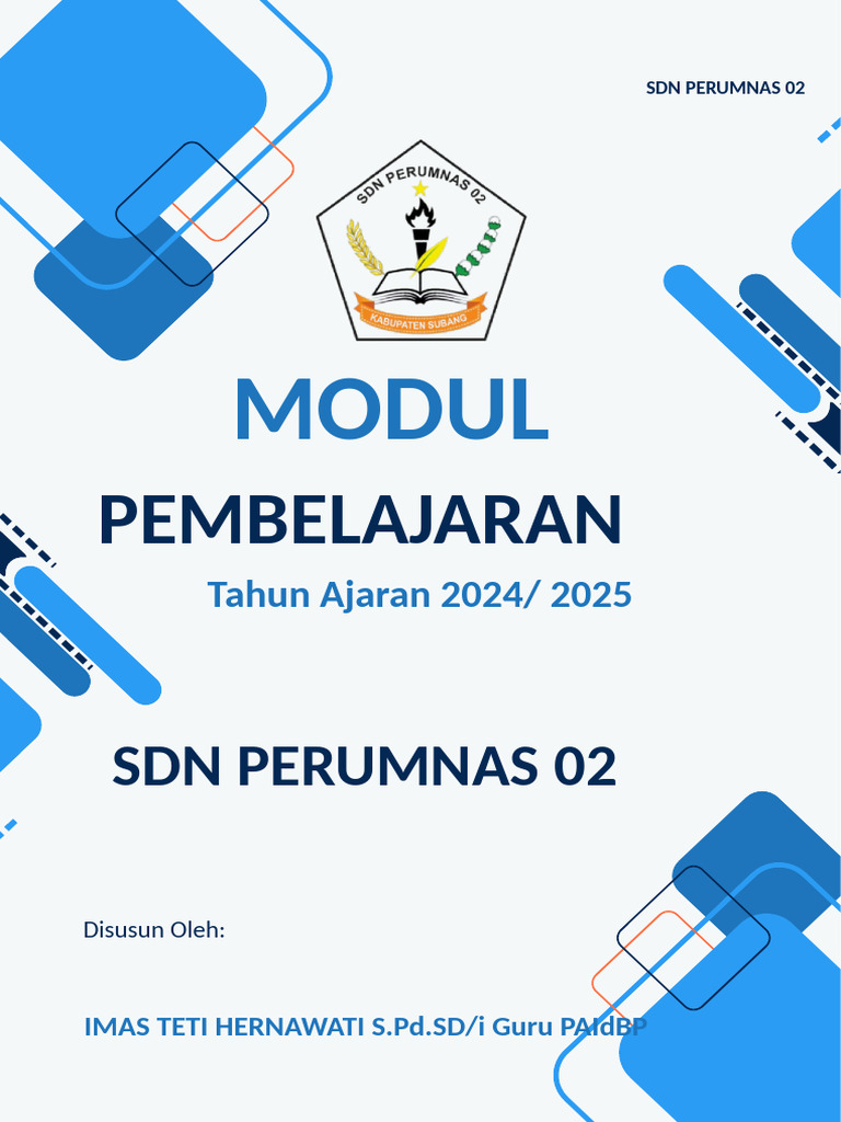 Biru Oranye Modern Profesional Cover Modul Dokumen A4 (2) | PDF