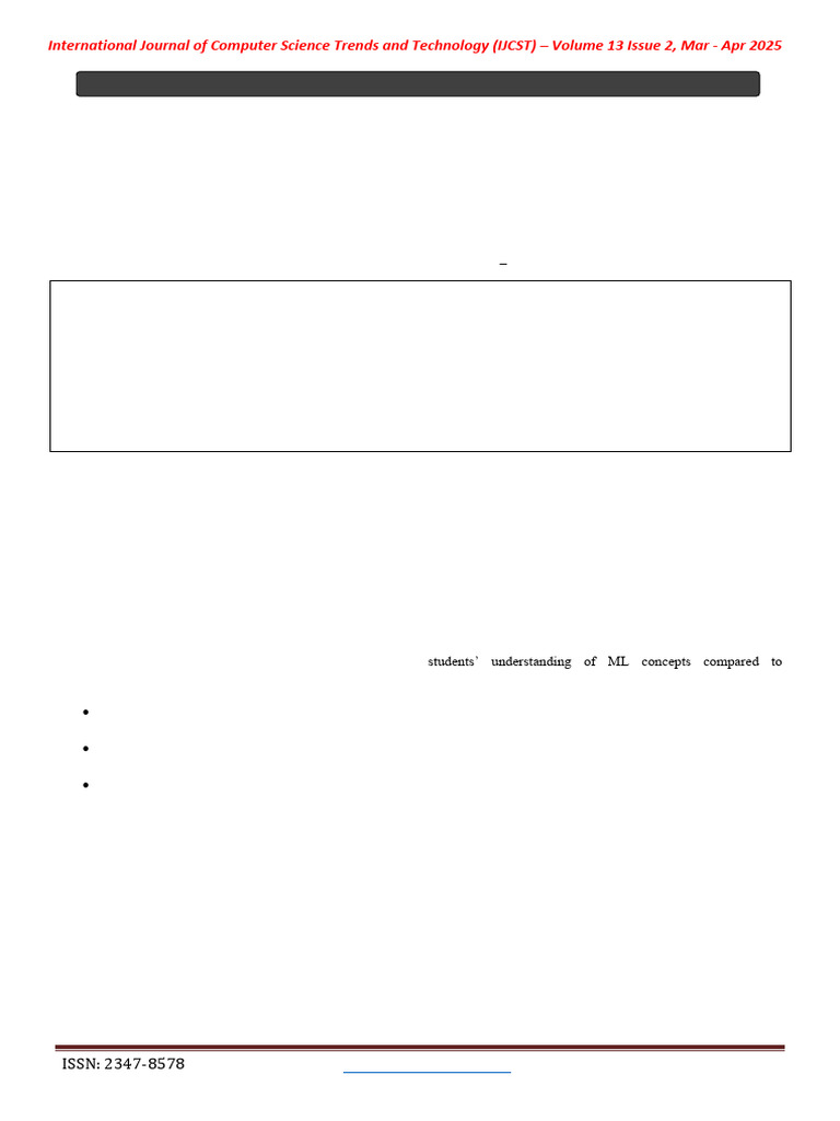 (IJCST-V13I2P13) :asim Khan, Kaif Khan, Omkar Shedge, Sandesh Khargaonkar, Muhib Anwar Lambay ...