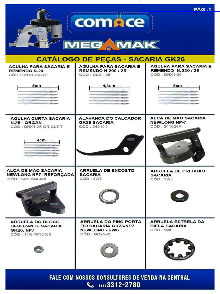Catálogo Comace | PDF