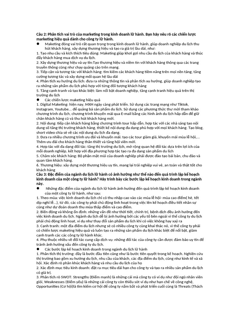 KIỂM TRA CUỐI KÌ MÔN QTRI | PDF