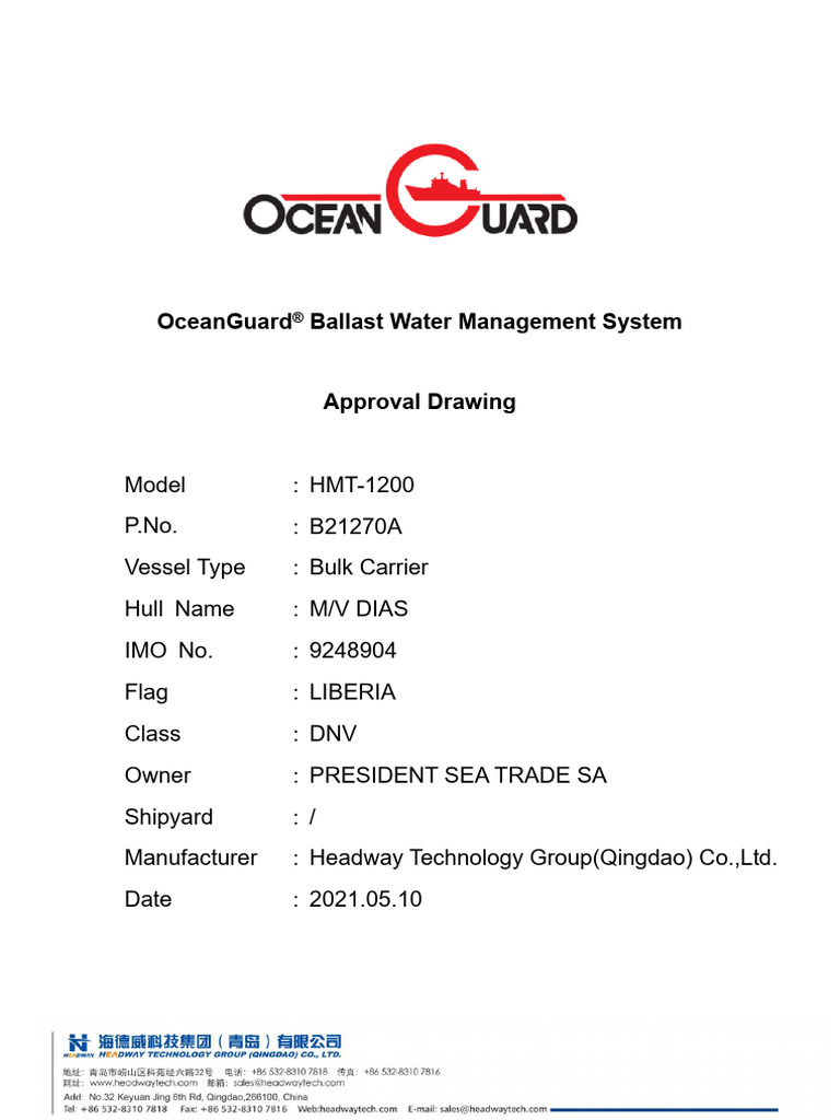 DIAS B21270A HMT 1200 NonEx Approval Drawing V1.0 | PDF | Filtration | Flow Measurement