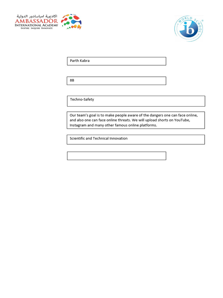Techno-Safety Community Project Report | PDF