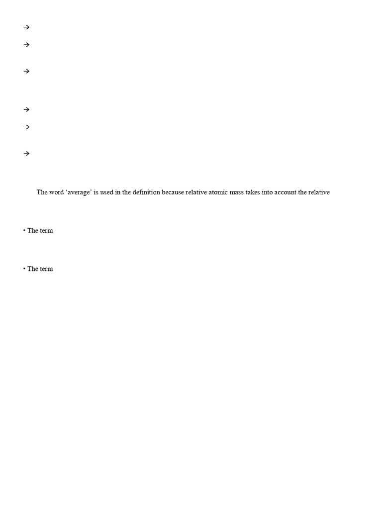 THE MOLE CONCEPT Part 1 2 | PDF | Mole (Unit) | Gases