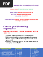 Chapter 1 - Intro. To Emerging Technologies | PDF | Internet Of Things | Artificial Intelligence