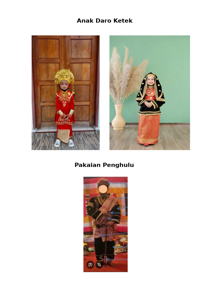 Anak Daro Ketek | PDF