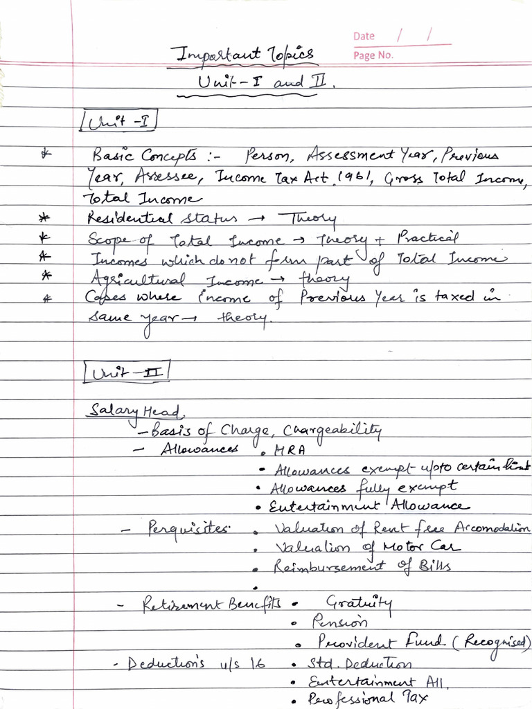 Imp Topics For Internals ITL | PDF