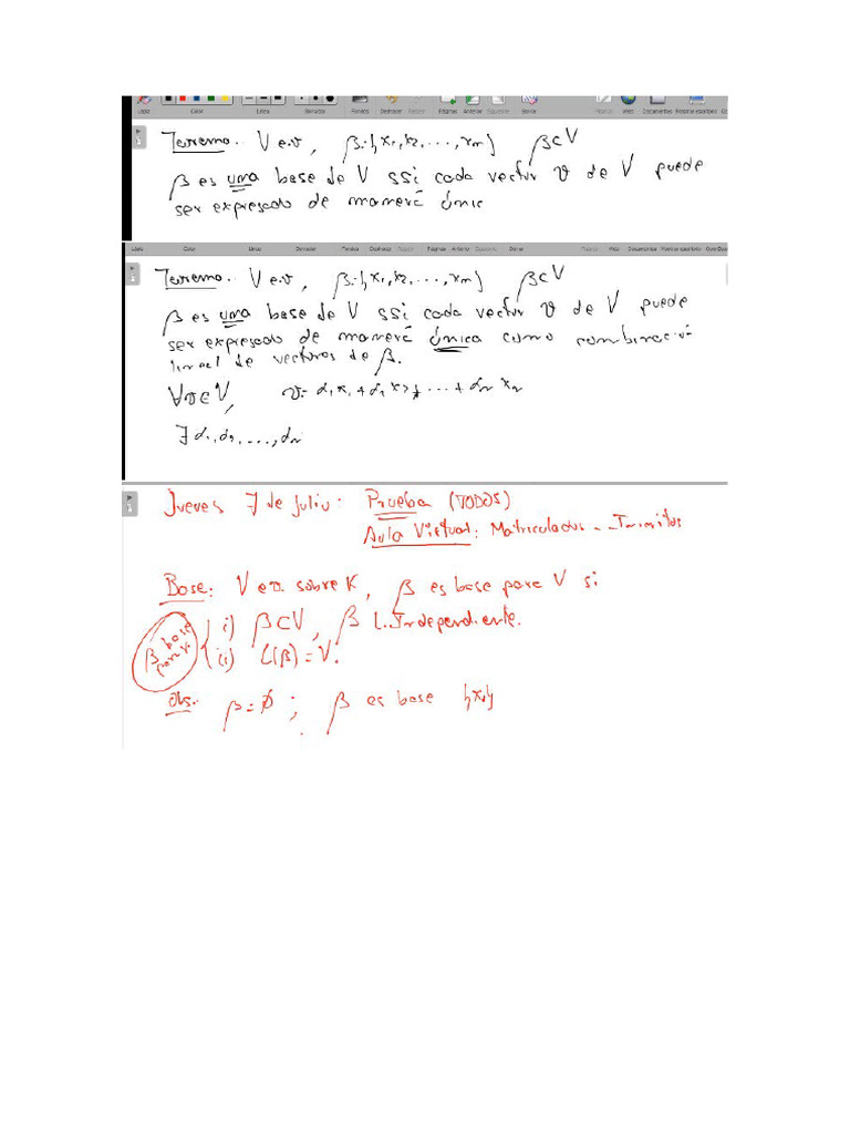 Bases y Colorarios y Ejercicios | PDF