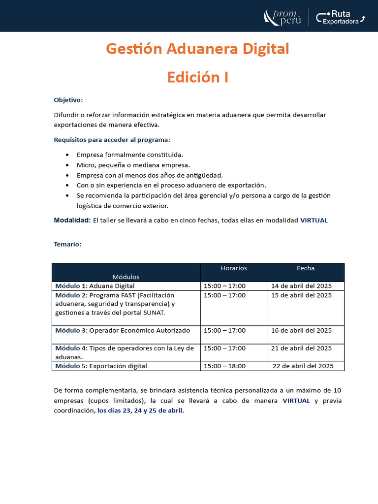 Gestión Aduanera Digital 1ED | PDF