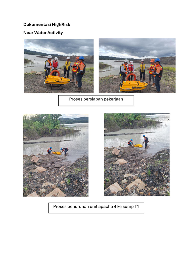 High-Risk Near Water Activity Guide | PDF