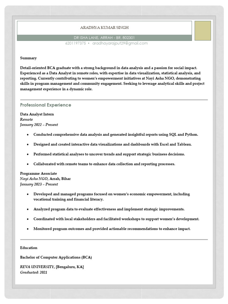 Aradhya Kumar Singh | PDF