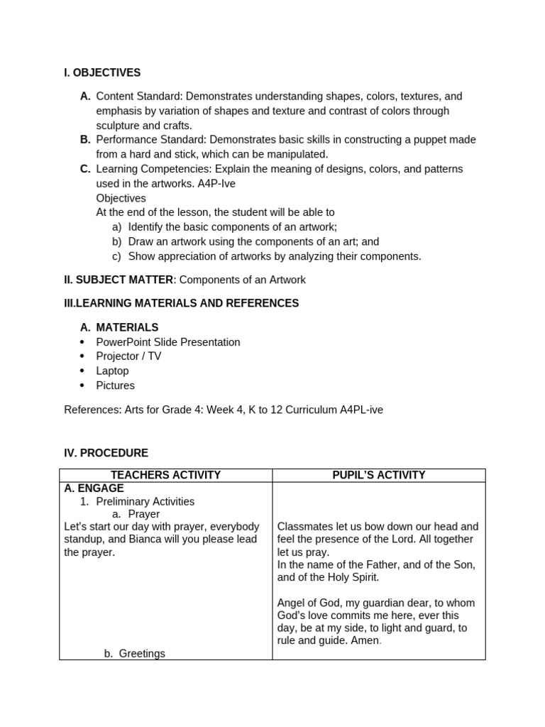 Art D-LP | PDF | Composition (Visual Arts) | Shape