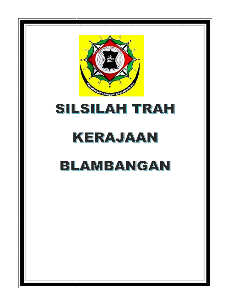 Silsilah Kerajaan Blambangan | PDF