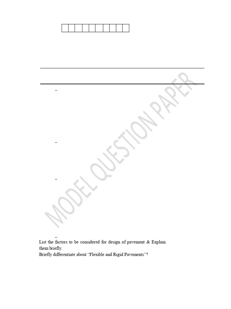 Transportation Engineering Exam Guide | PDF