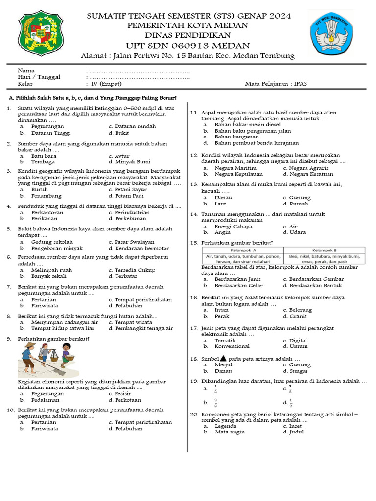 Ipas Sts Genap 2024 | PDF