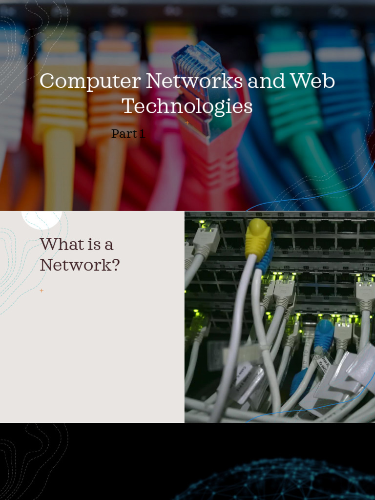 Computer Networks and Web Technologies | PDF | Transmission Medium | Duplex (Telecommunications)