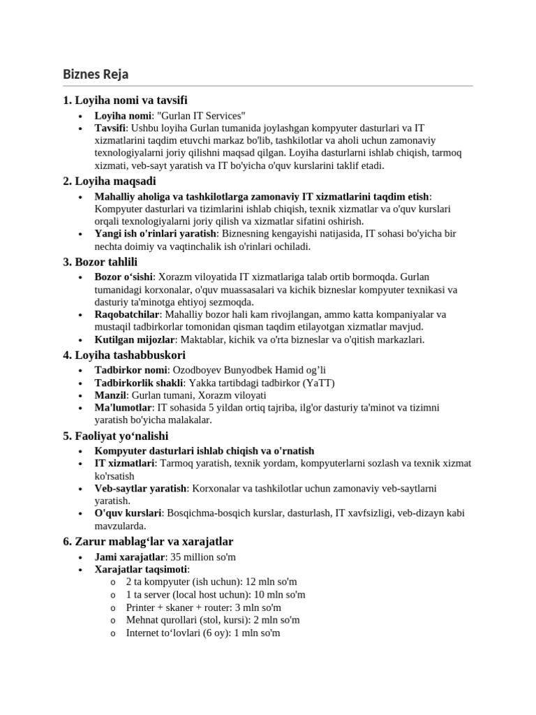 Biznes Reja 3 | PDF