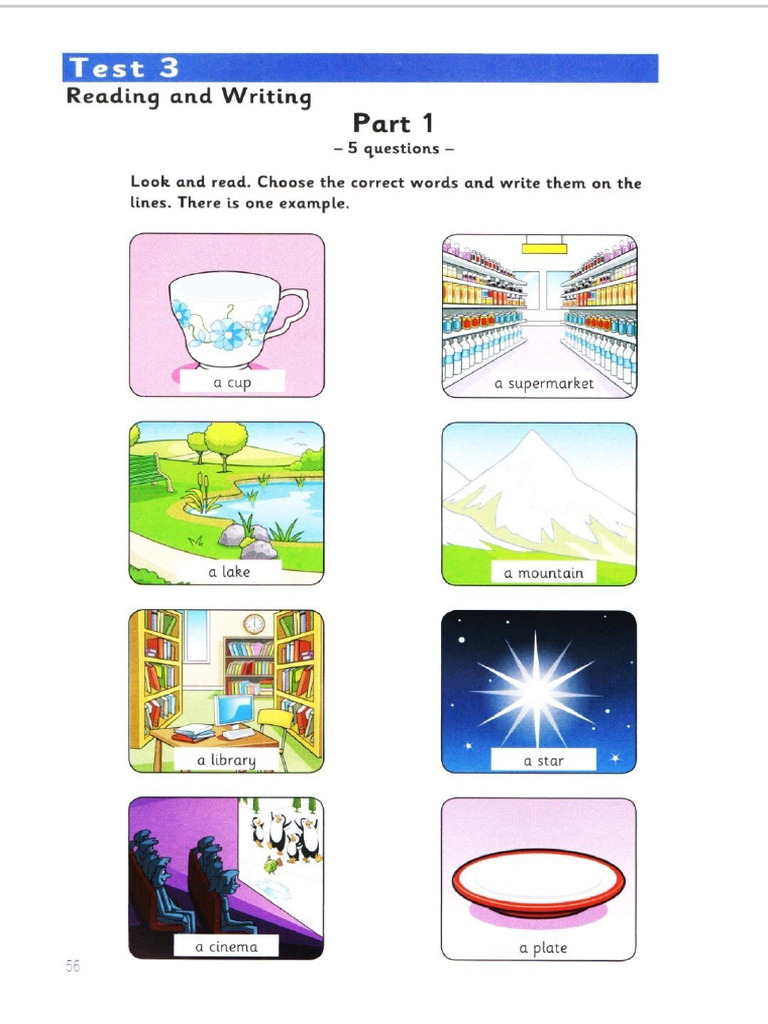 Movers 2 Test 3 (2) RW | PDF