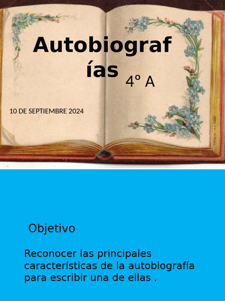 Cómo Escribir una Autobiografía | PDF