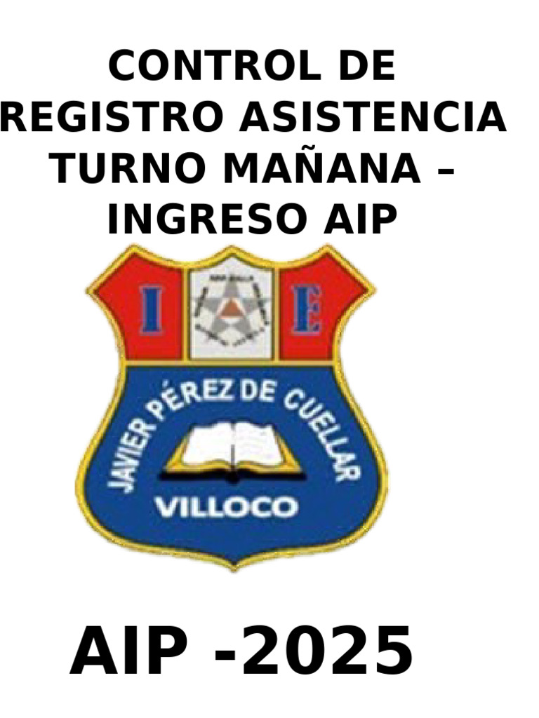 Carátulas de Carpetas AIP 2025 | PDF